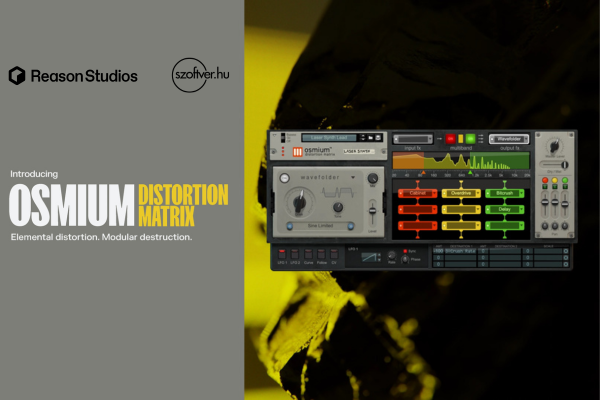 A Reason Studios bemutatta a Osmium Distortion Matrix-ot - Szoftver.hu
